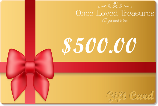 Once Loved Treasures Gift Card